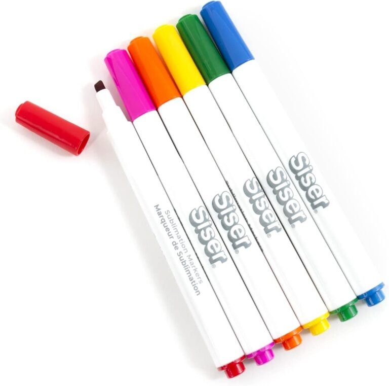 Siser Sublimation Markers Primary Pack Review - Heat Press Reviews