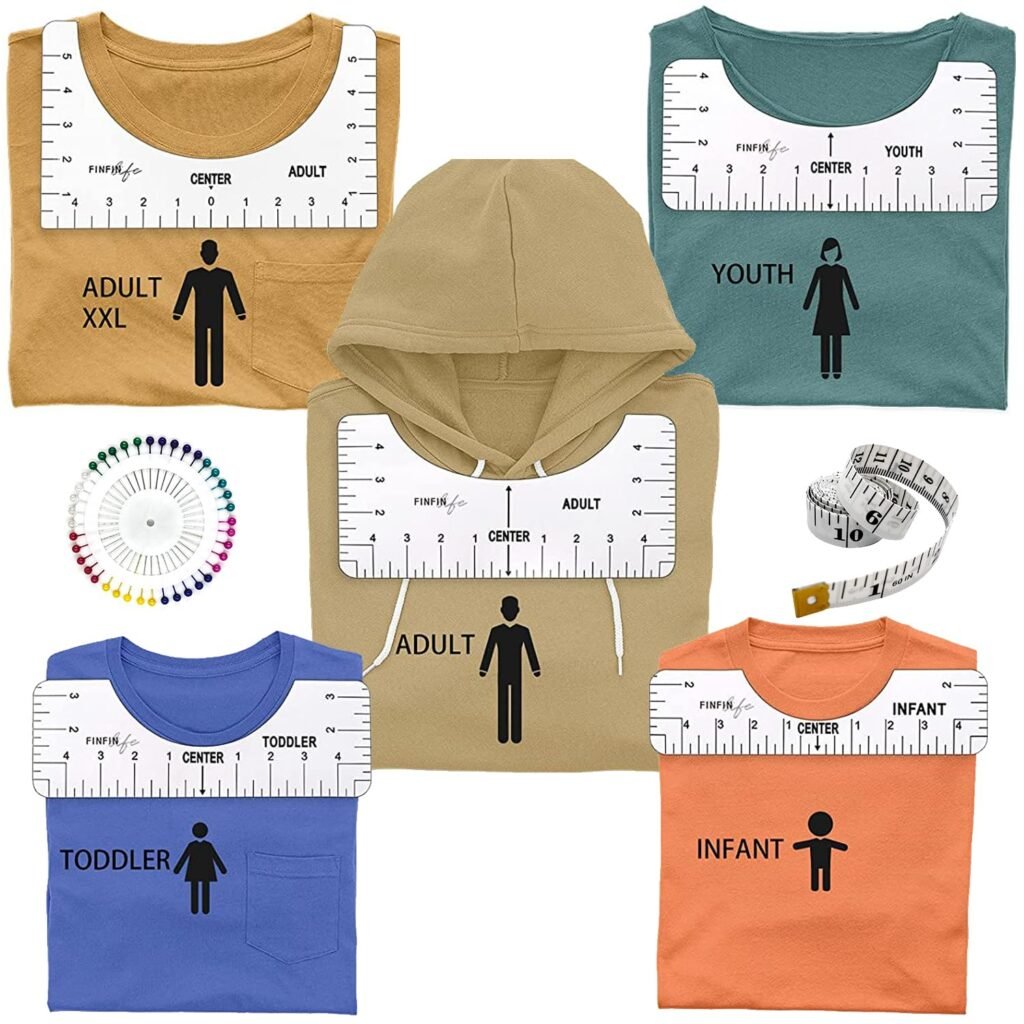 Tshirt Ruler-9Pcs Review - Heat Press Reviews
